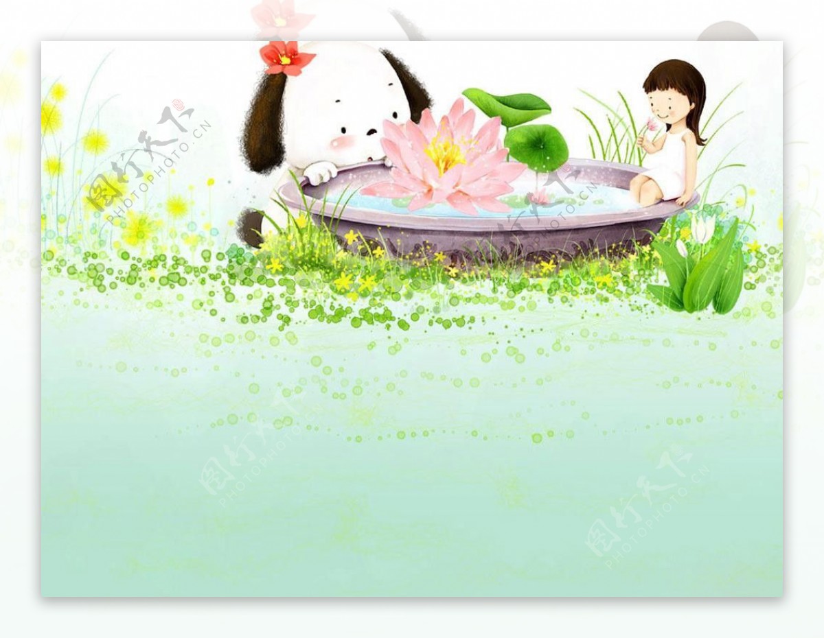 位图动物狗人物卡通人物免费图片素材-编号05188267-图行天下