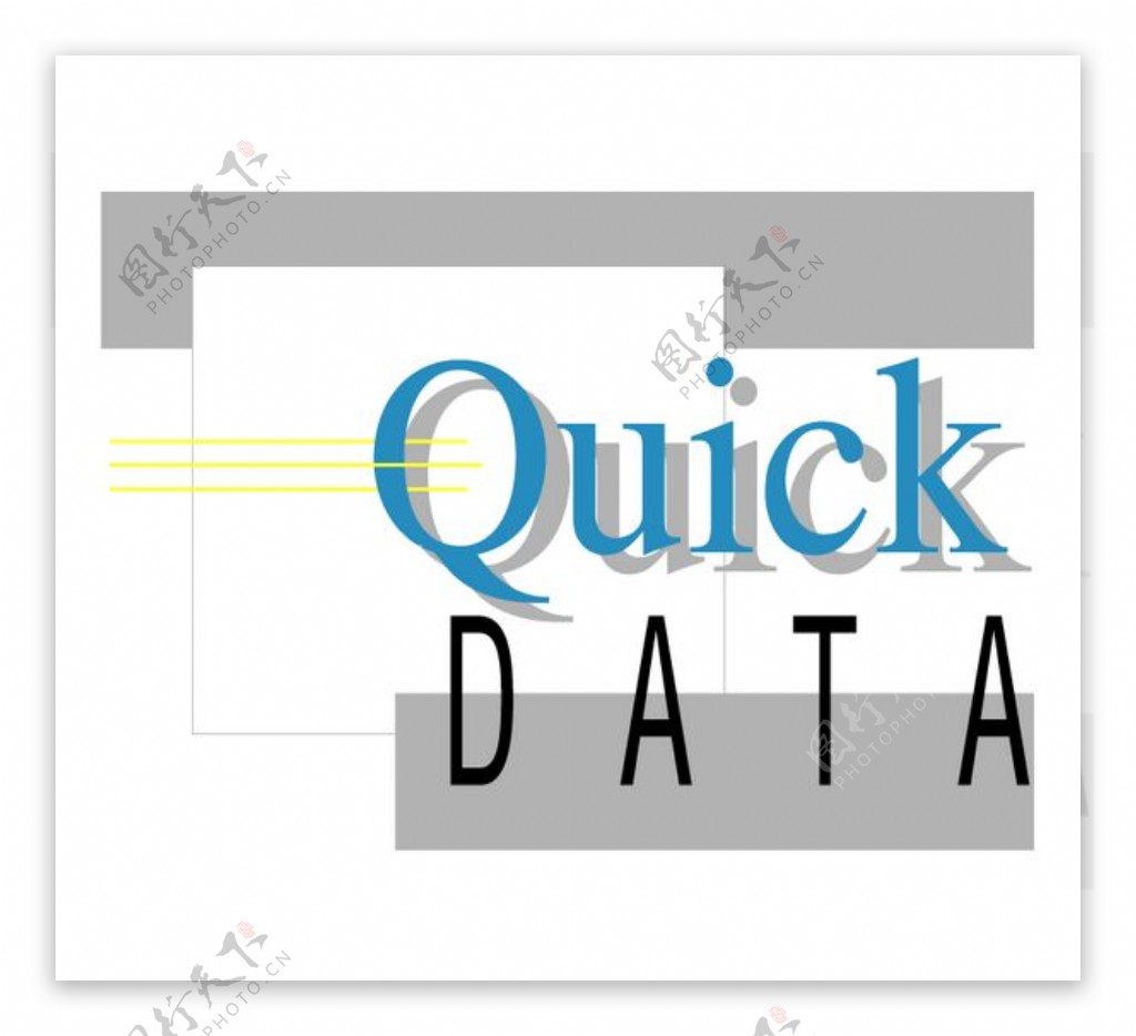 QuickDatalogo设计欣赏QuickData软件公司LOGO下载标志设计欣赏图片素材-编号07079027-图行天下