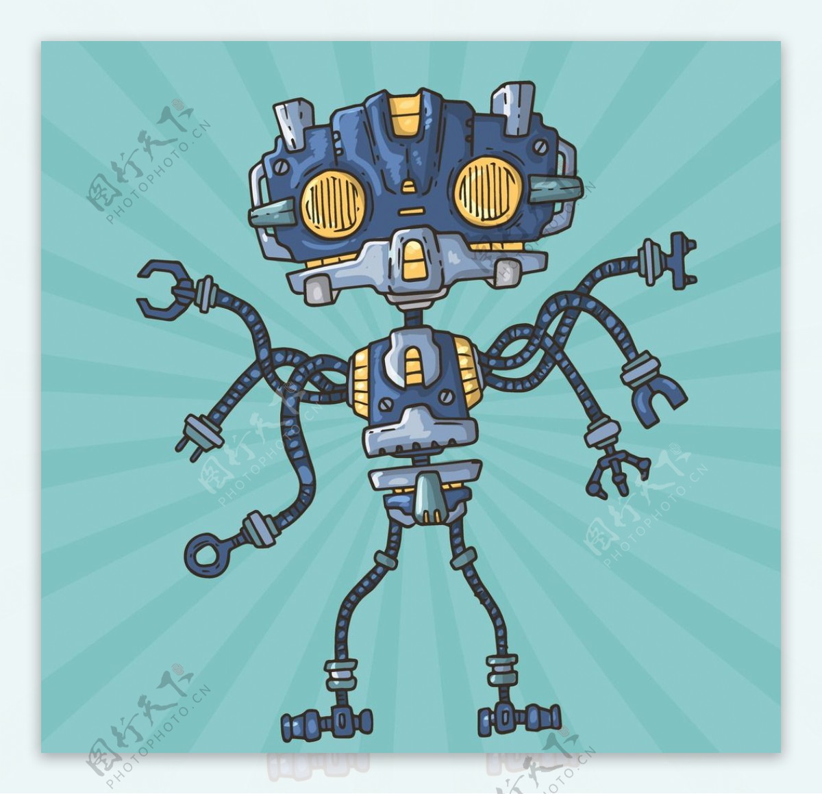 机器人图片素材-编号08656187-图行天下