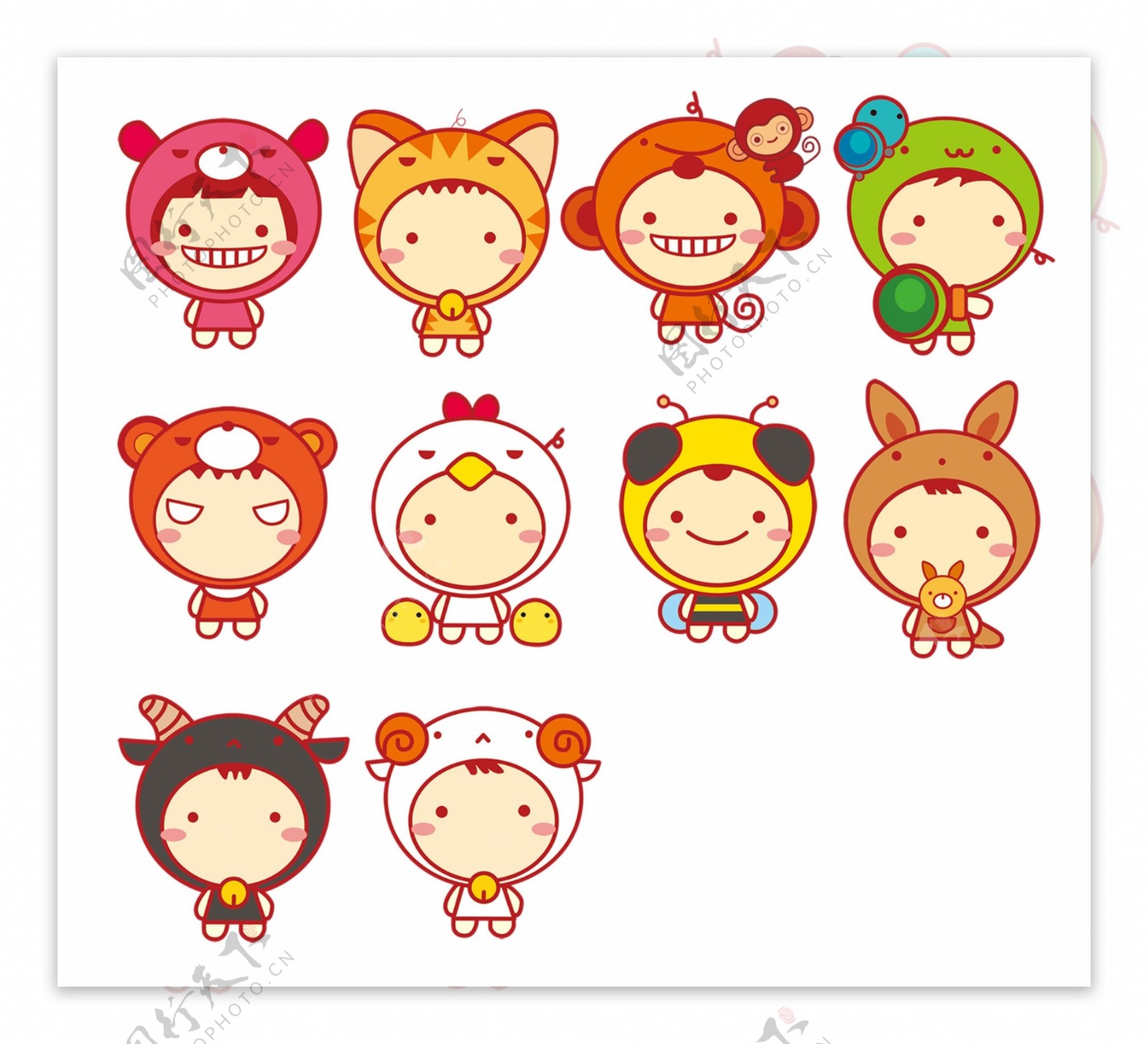 可爱卡通图片素材-编号08673527-图行天下