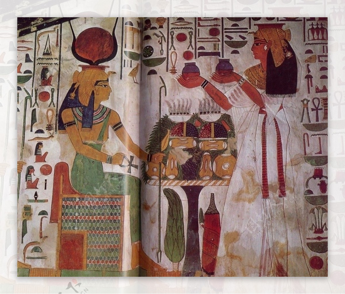 埃及壁画图片素材-编号09819147-图行天下