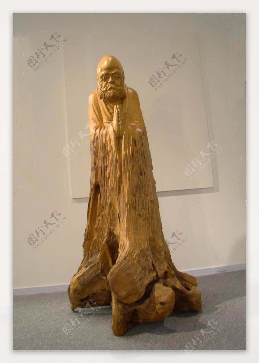 根雕根艺佛图片素材-编号09947967-图行天下