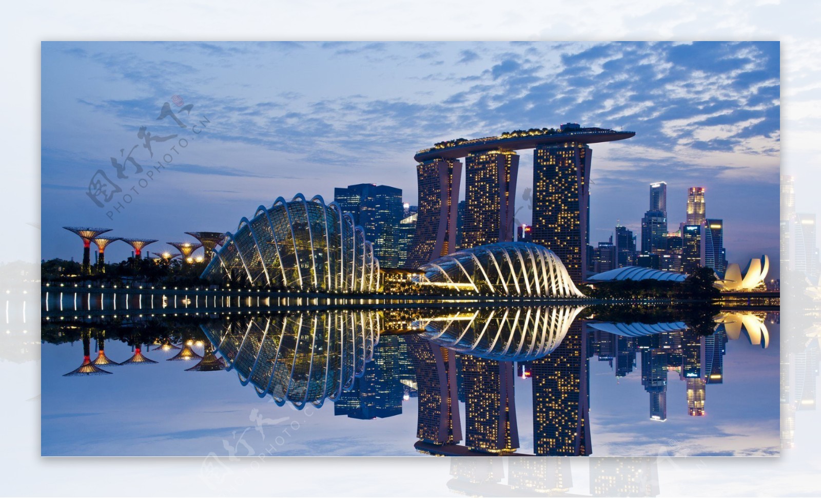 新加坡城市夜景图片素材-编号10065867-图行天下