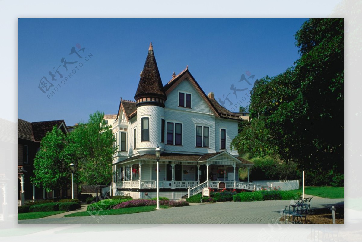 别墅风光图片素材-编号11569827-图行天下