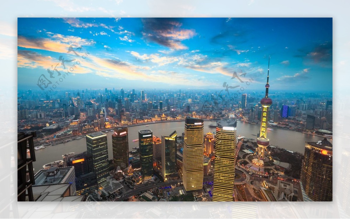 上海鸟瞰图片素材-编号11611117-图行天下