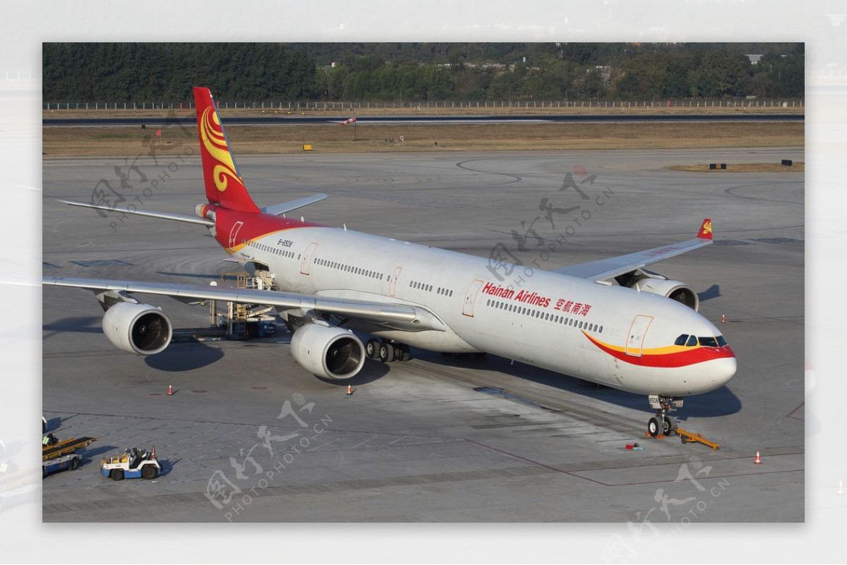 海航空客A346客机图片素材-编号12614217-图行天下