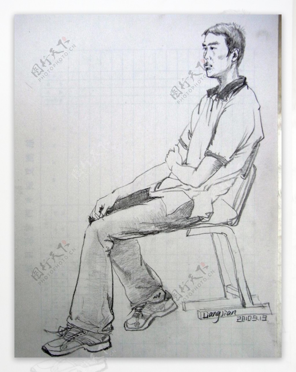 速写图片素材-编号12630417-图行天下