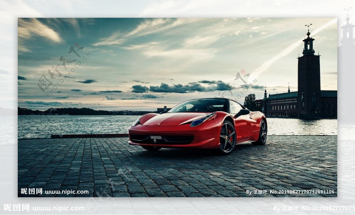 法拉利跑车图片素材-编号12669607-图行天下
