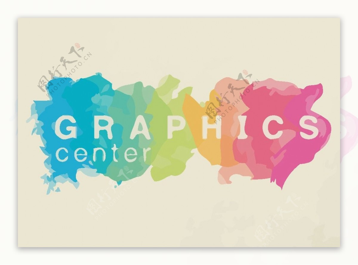 水彩logo图片素材-编号12720307-图行天下