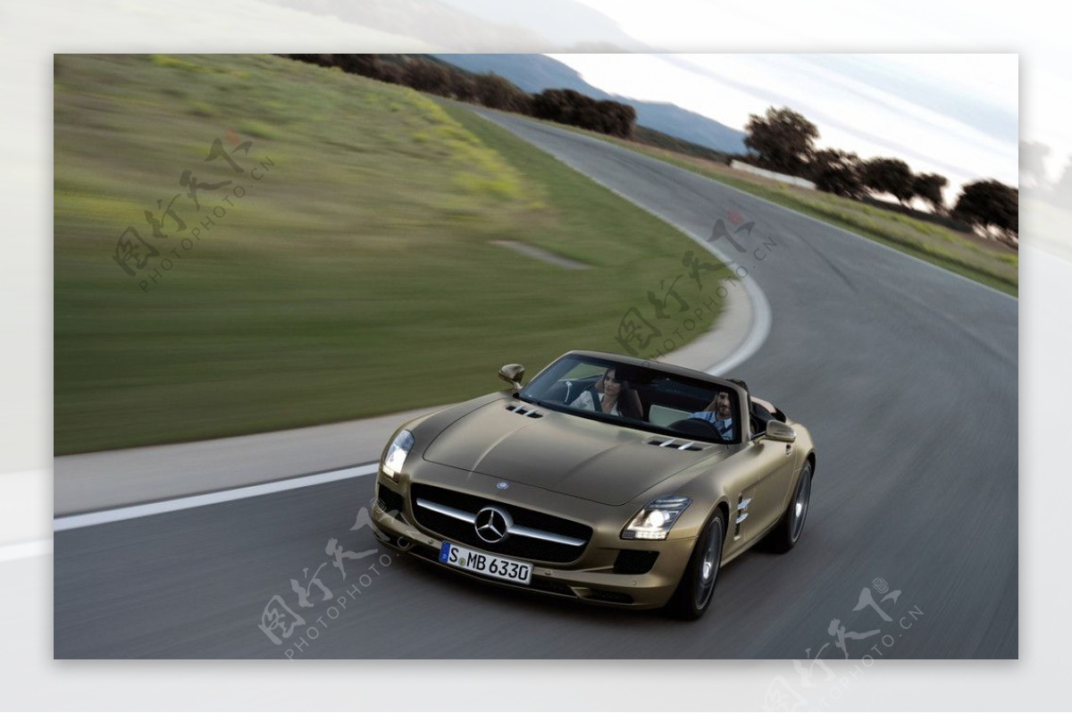 奔驰顶级跑车图片素材-编号12804187-图行天下