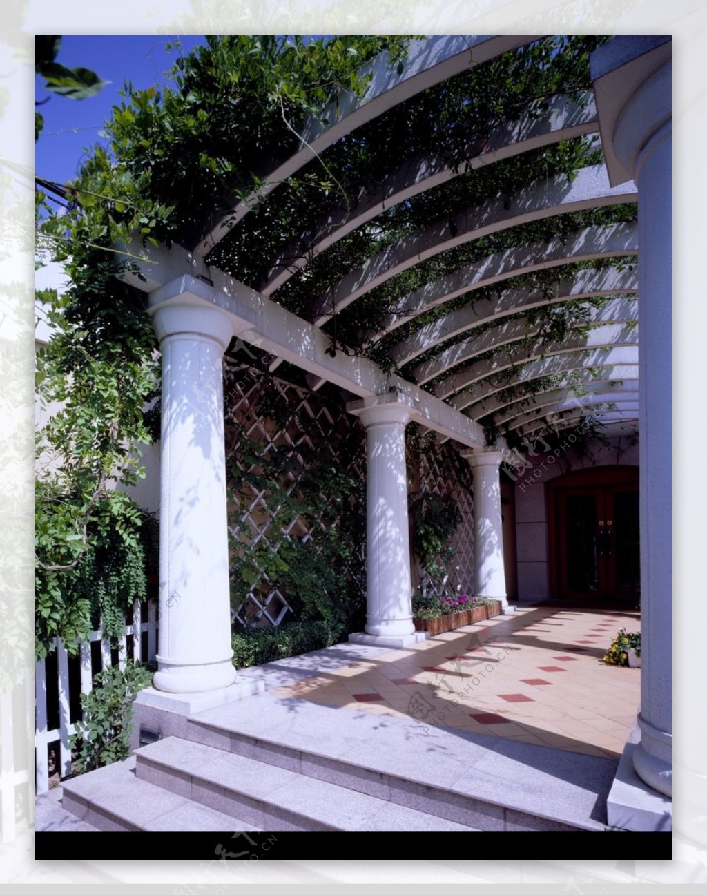 园林别墅0052图片素材-编号20122337-图行天下
