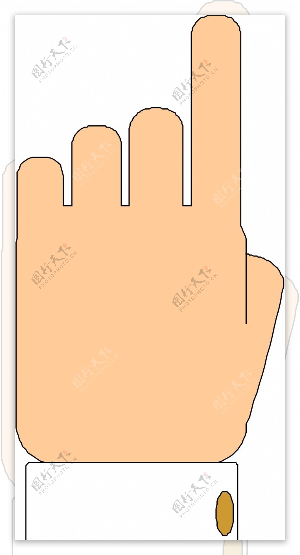 文字记号与手势0234图片素材-编号20636807-图行天下