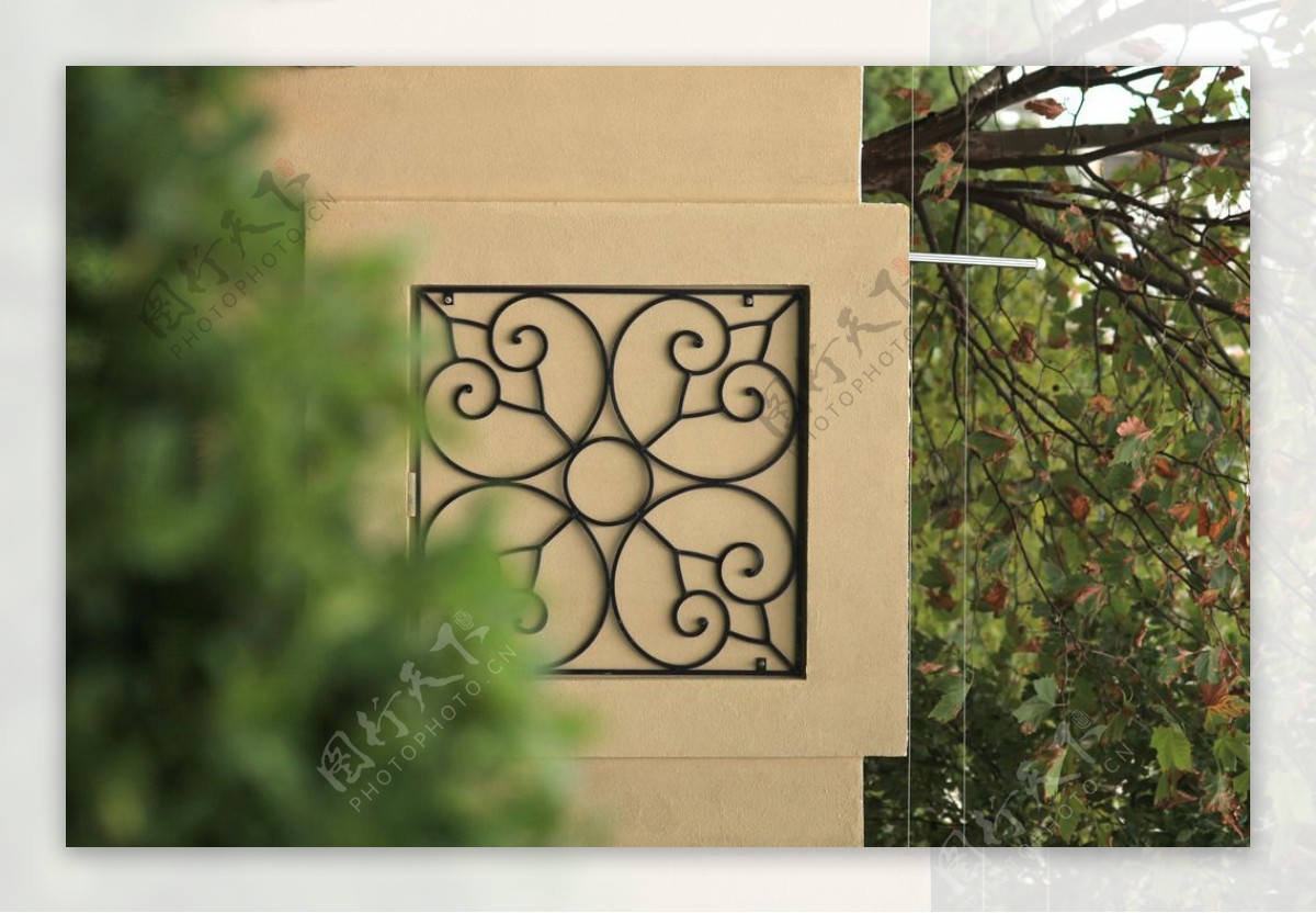 欧式花纹墙图片素材-编号22890977-图行天下