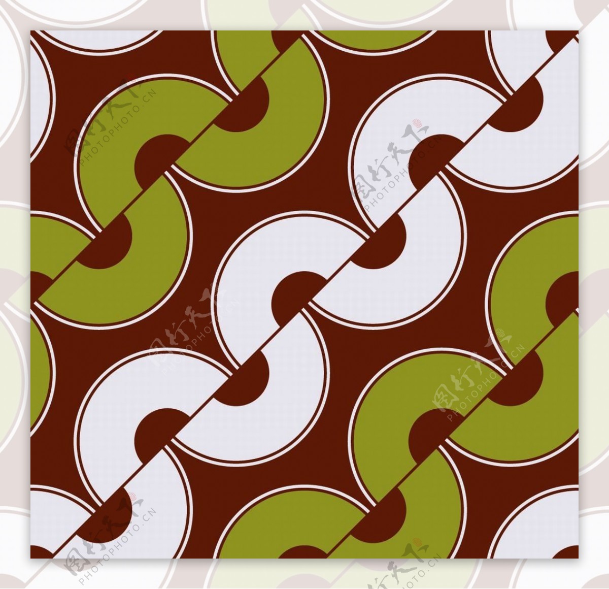 卡通花纹图片素材-编号23126267-图行天下