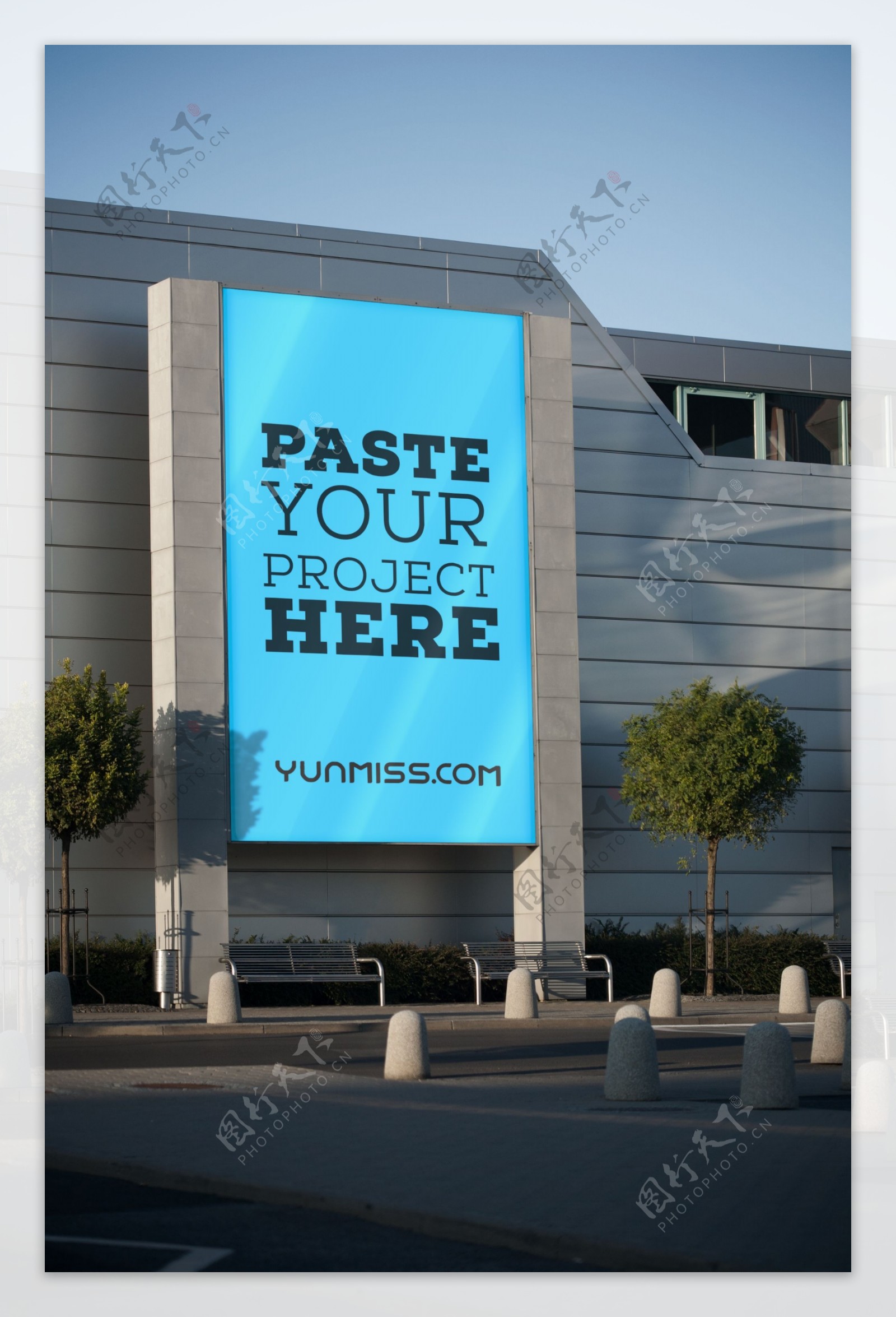 广告牌素材样机图片素材-编号24982897-图行天下