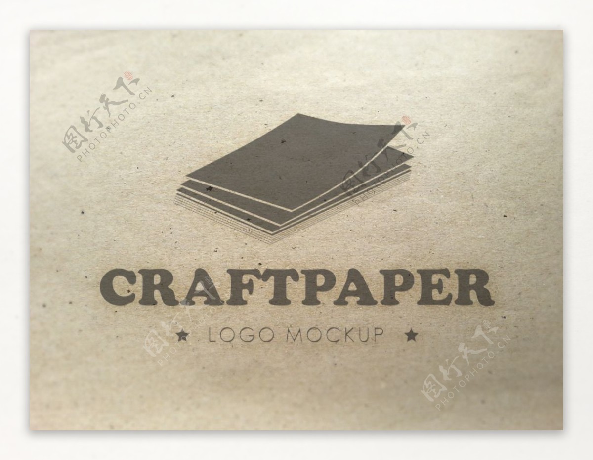 怀旧商务商标样机图片素材-编号25196027-图行天下