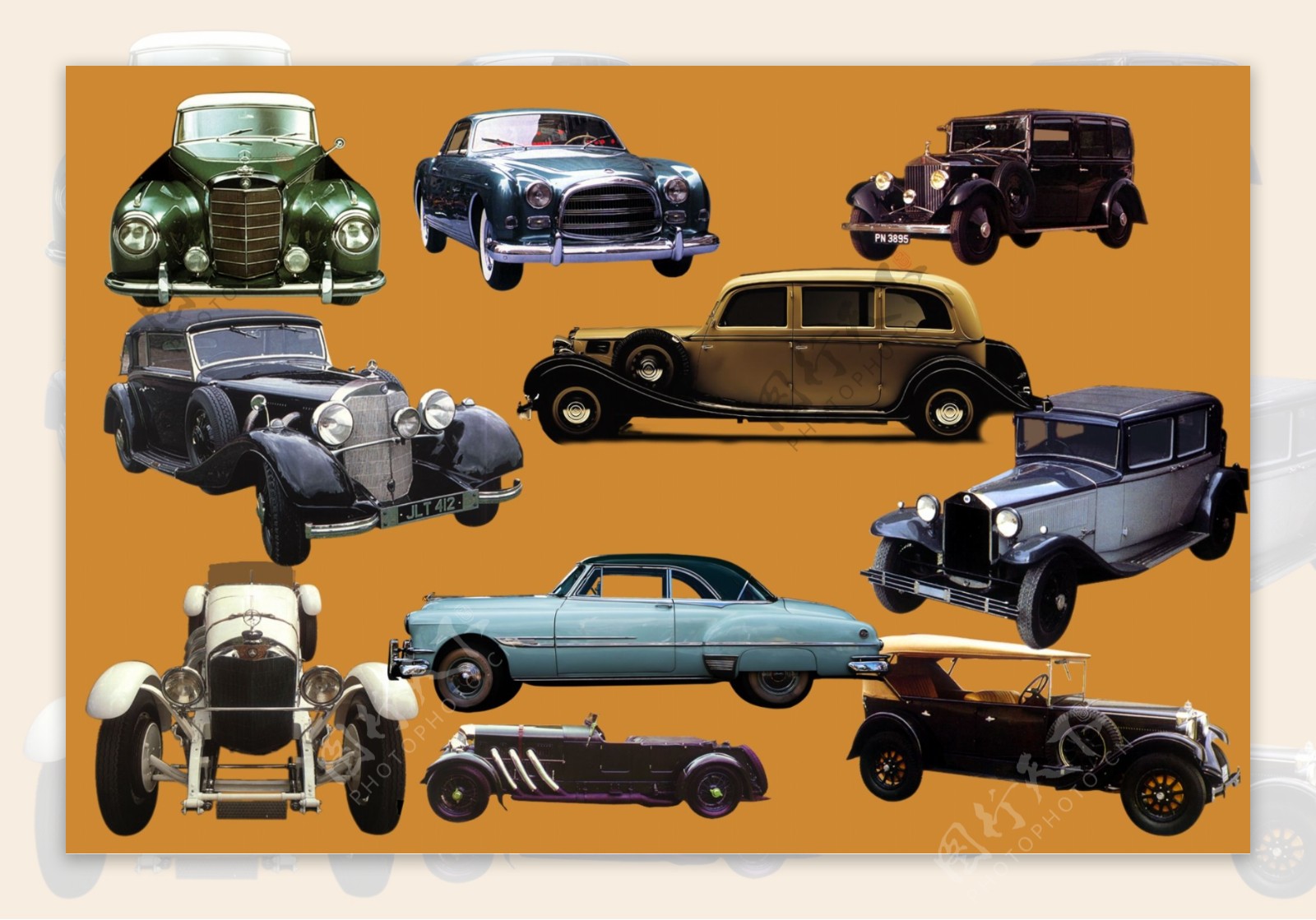 各式分层老爷车图片素材-编号26126007-图行天下