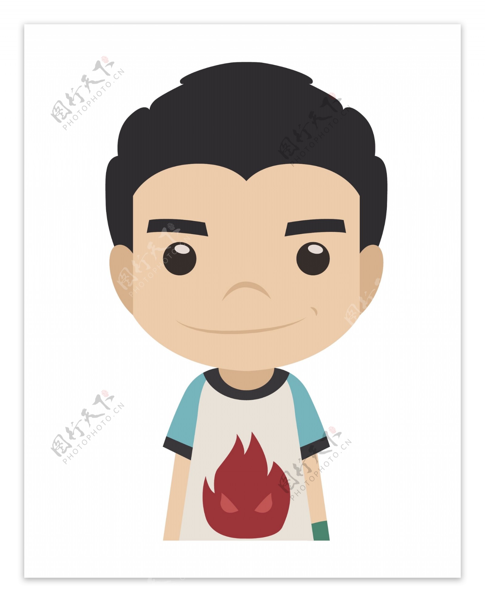 矢量图标人物男孩图片素材-编号27681077-图行天下