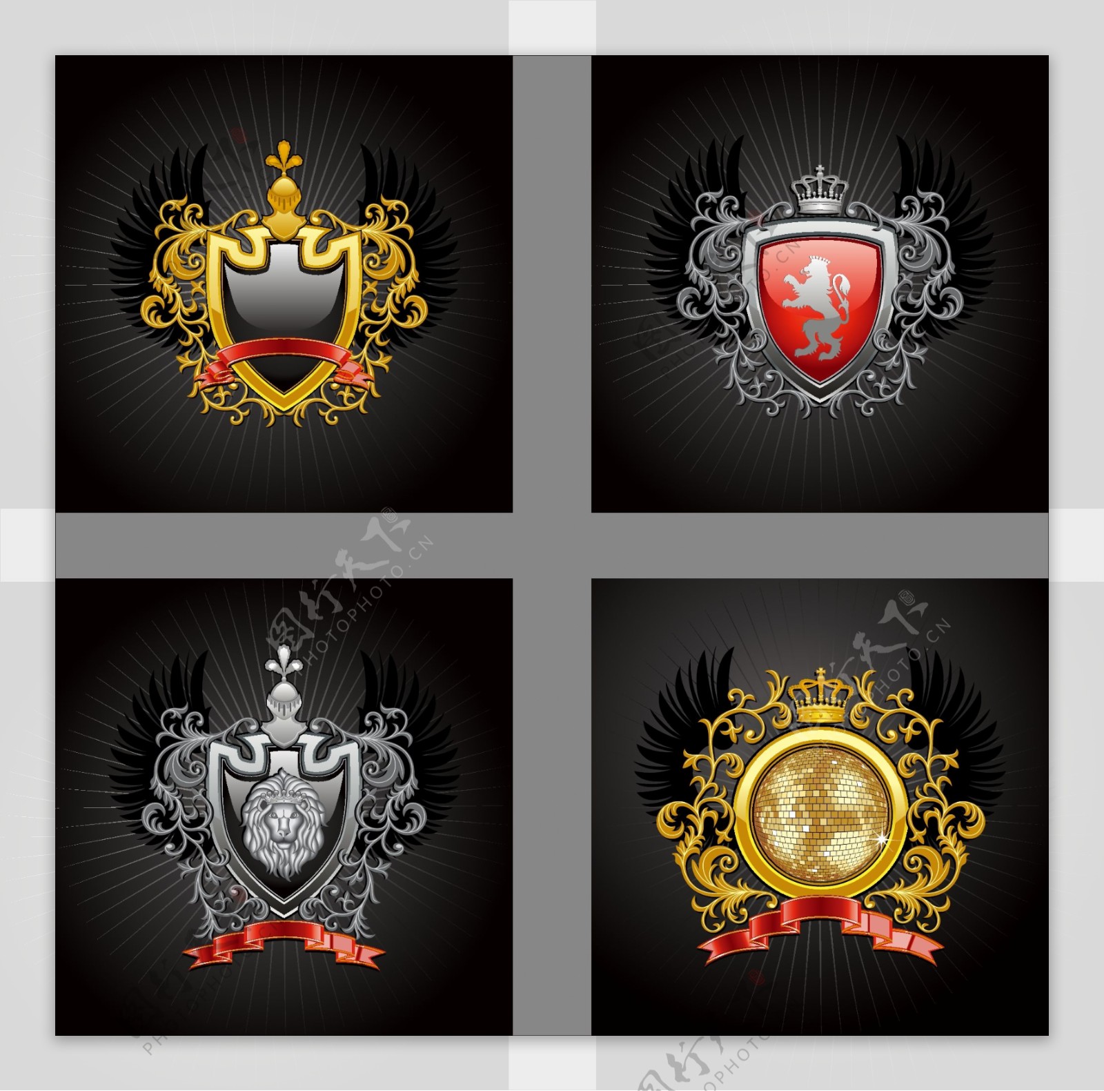 欧式队标图片素材-编号27845917-图行天下