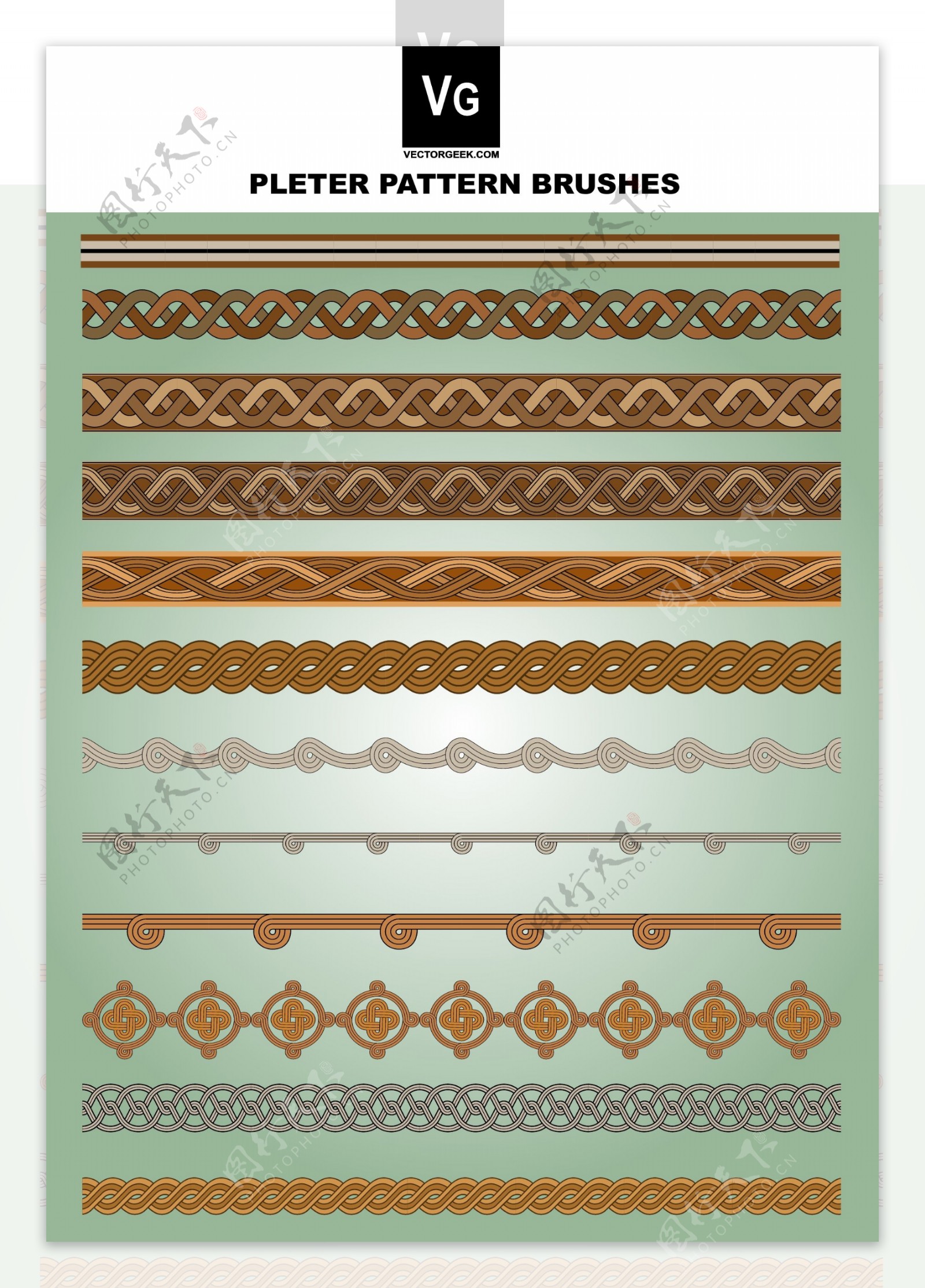 pleter模式刷矢量图片素材-编号27997507-图行天下