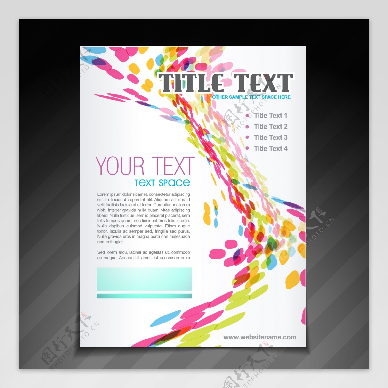 彩色波点艺术背景图片素材-编号28387677-图行天下