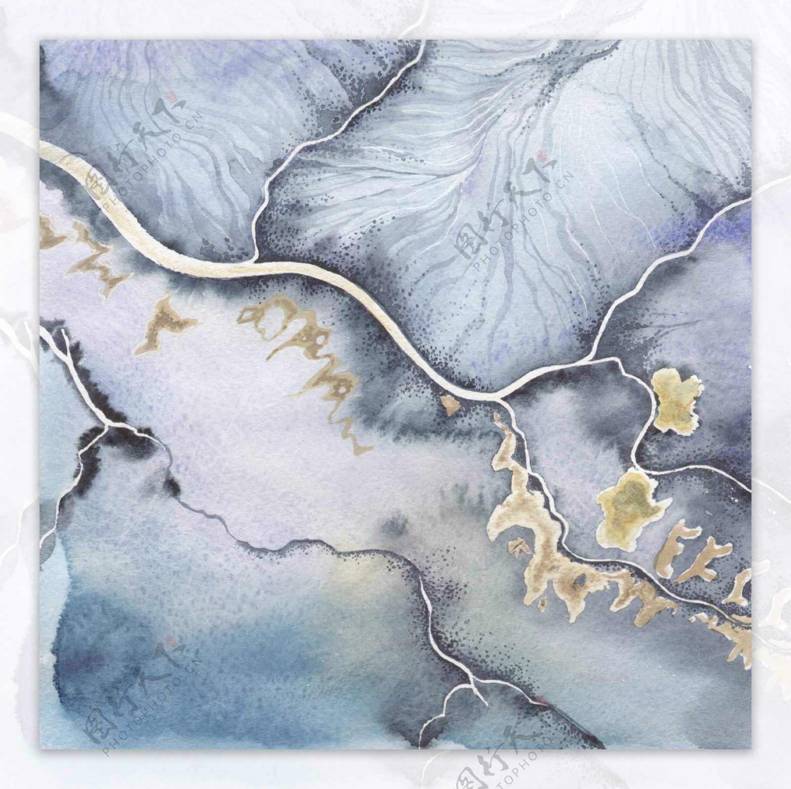 中国风水墨意境背景图片素材-编号30624637-图行天下