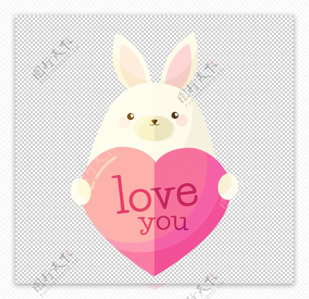 卡通兔子图片素材-编号30828407-图行天下