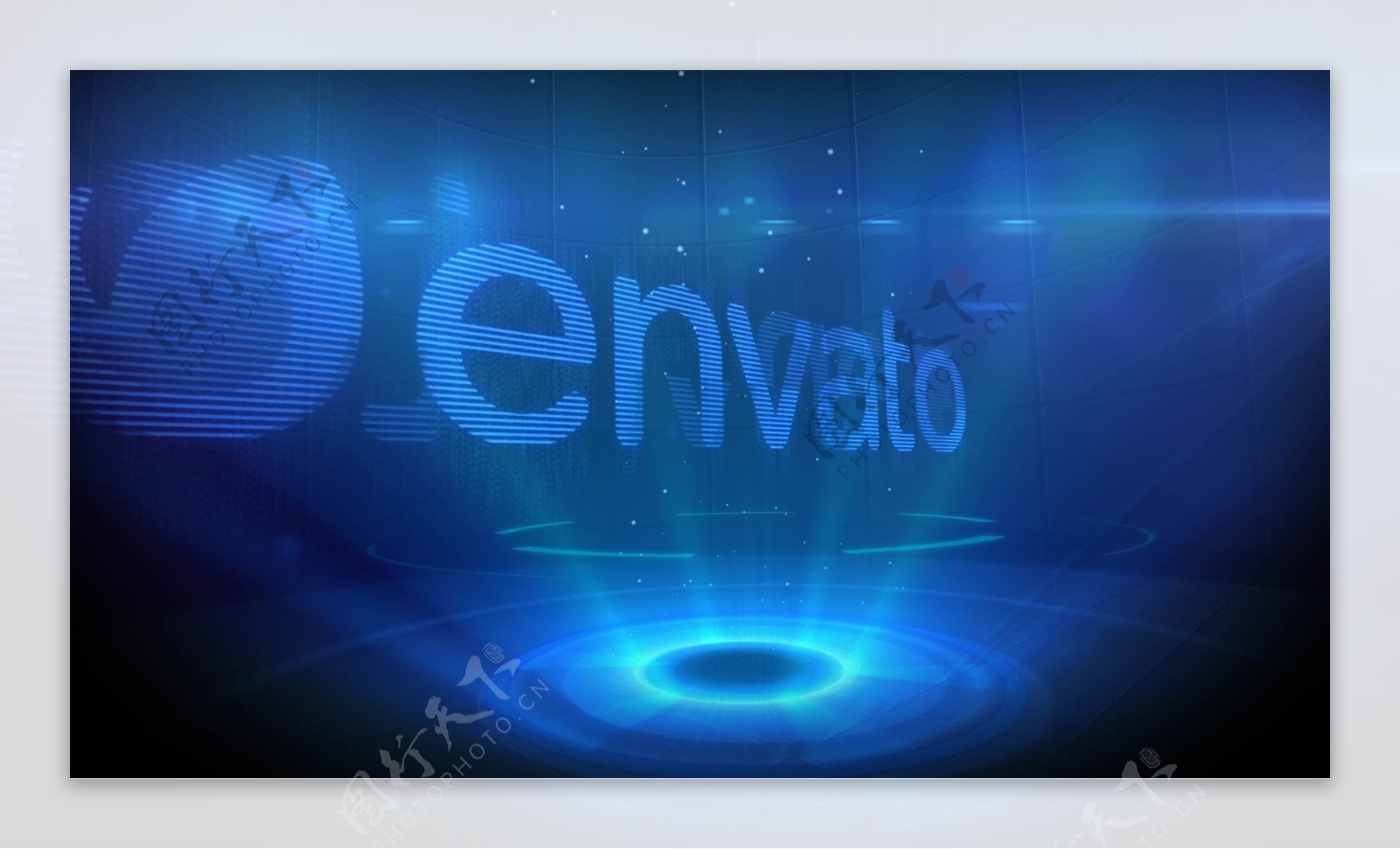 高科技全息投影logo展示图片素材-编号31455737-图行天下