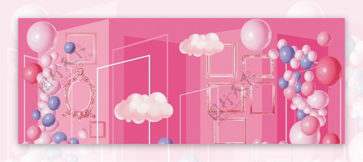 网红墙图片素材-编号32526147-图行天下