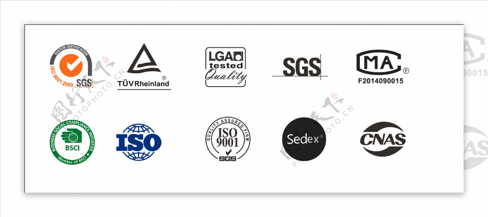 SGS标志BSCI标志IS图片素材-编号36739087-图行天下